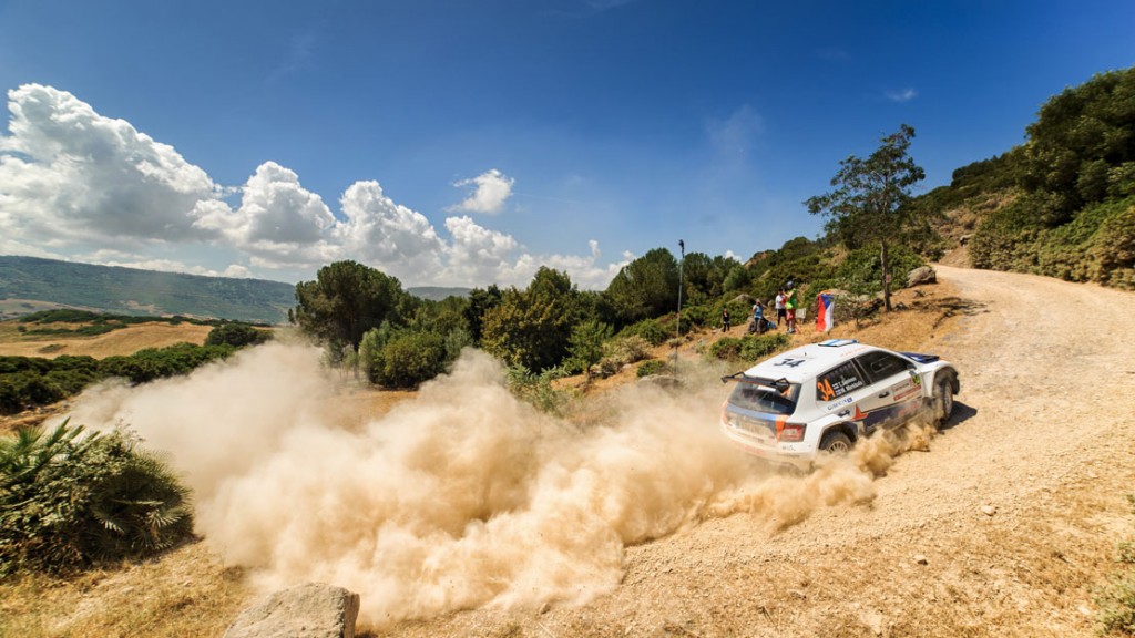 A strong line-up of Fabia R5 cars get set to take on the Rally Poland ...