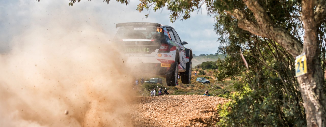 A strong line-up of Fabia R5 cars get set to take on the Rally Poland ...