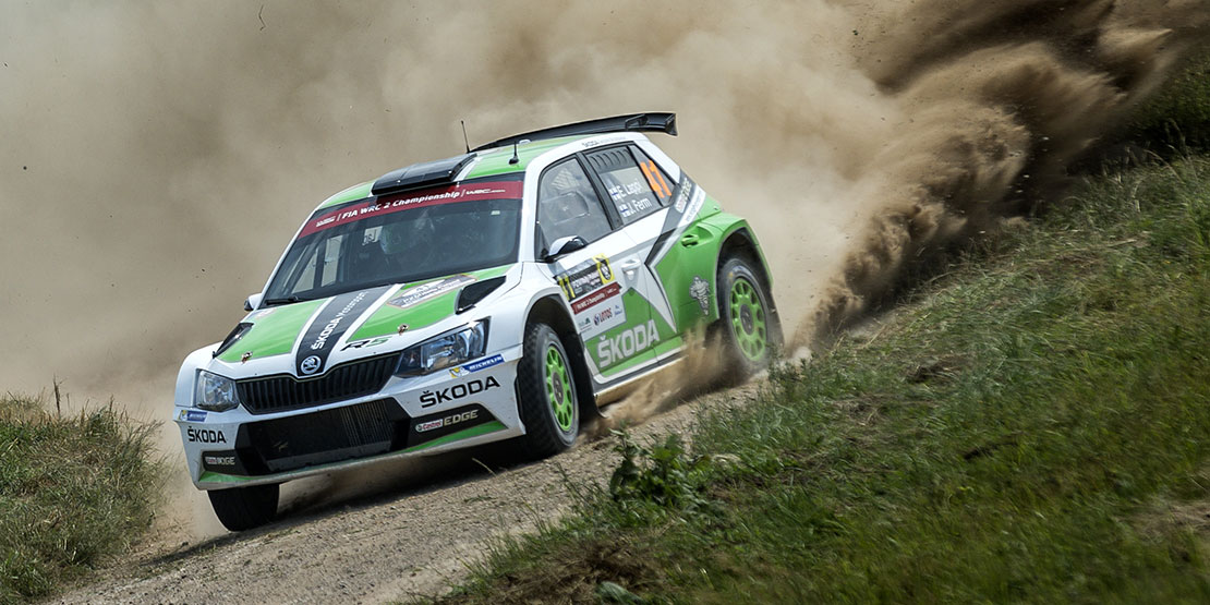 Dramatic battle for first place: ŠKODA thrills fans at the Rally Poland ...