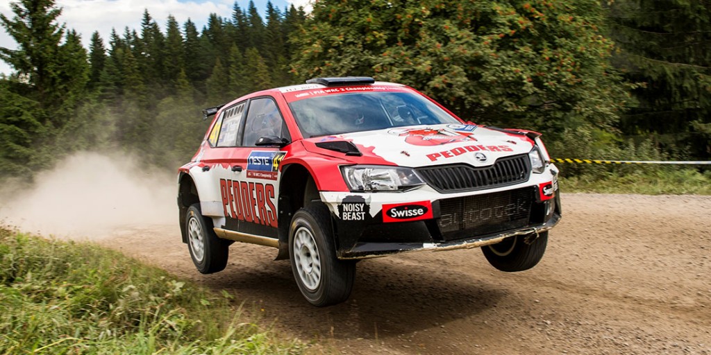 WRC Finland: Teemu Suninen closes on WRC2 championship leader - Škoda ...
