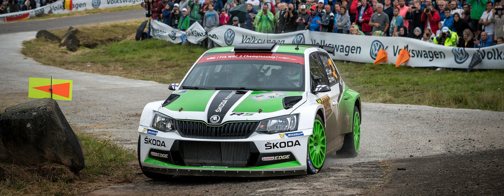 ŠKODA extends lead at the Rally Germany - Škoda Motorsport