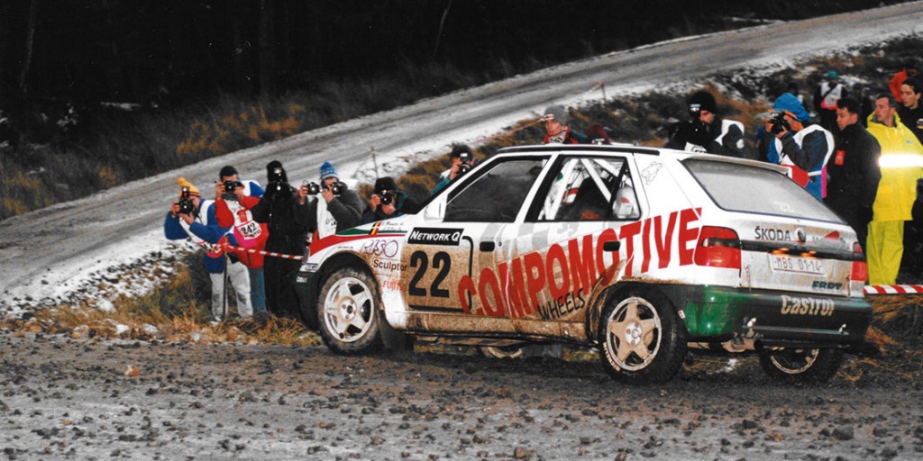 From the Archives: Stig Blomqvist in a ŠKODA Felicia Kit Car hit podium ...
