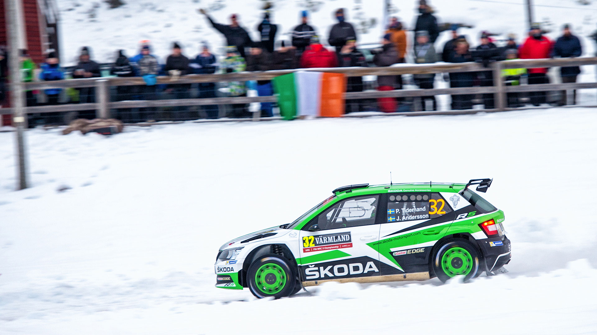 PHOTO: ŠKODA Motorsport at the Rally Sweden 2017 - Škoda Motorsport