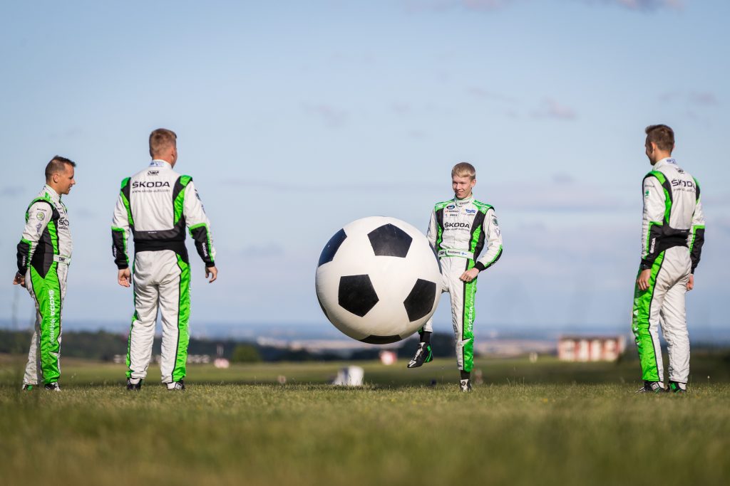 When a Car Becomes Your Football Shoe | Rally Challenges - Škoda Motorsport