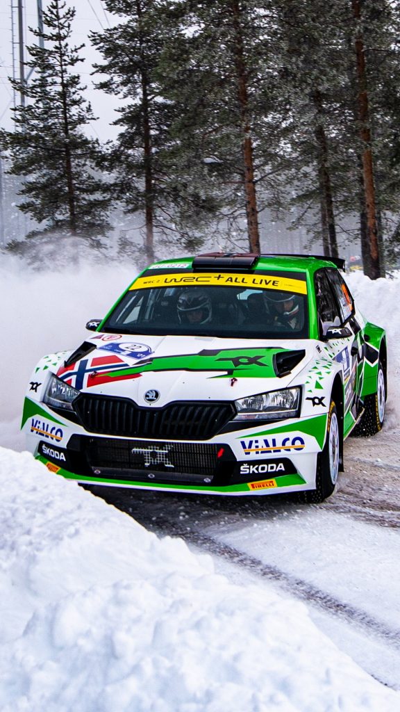 Download Arctic Rally Finland Wallpapers for Your Phone - Škoda Motorsport