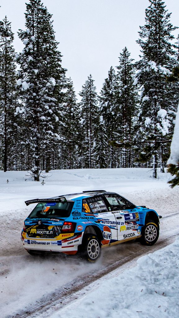 Download Arctic Rally Finland Wallpapers for Your Phone - Škoda Motorsport