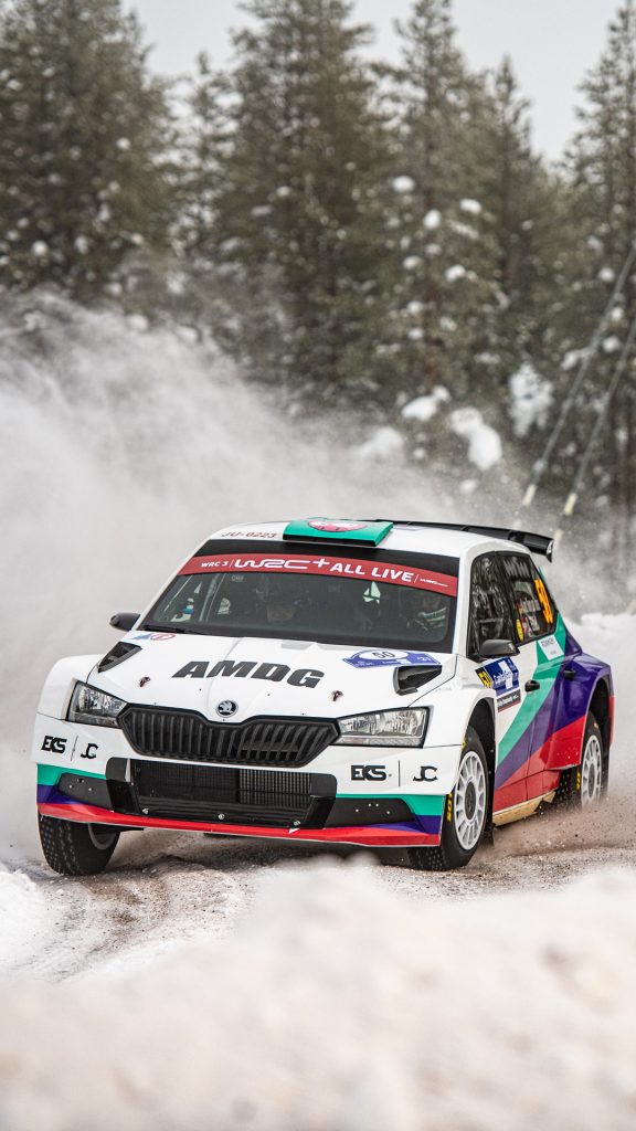 Download Arctic Rally Finland Wallpapers for Your Phone - Škoda Motorsport