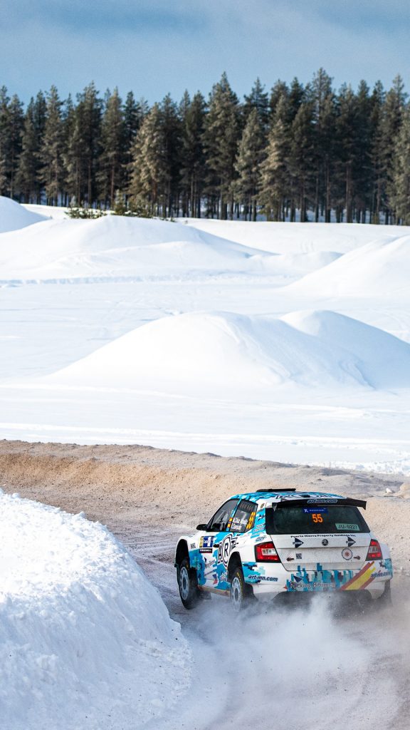 Download Arctic Rally Finland Wallpapers for Your Phone - Škoda Motorsport