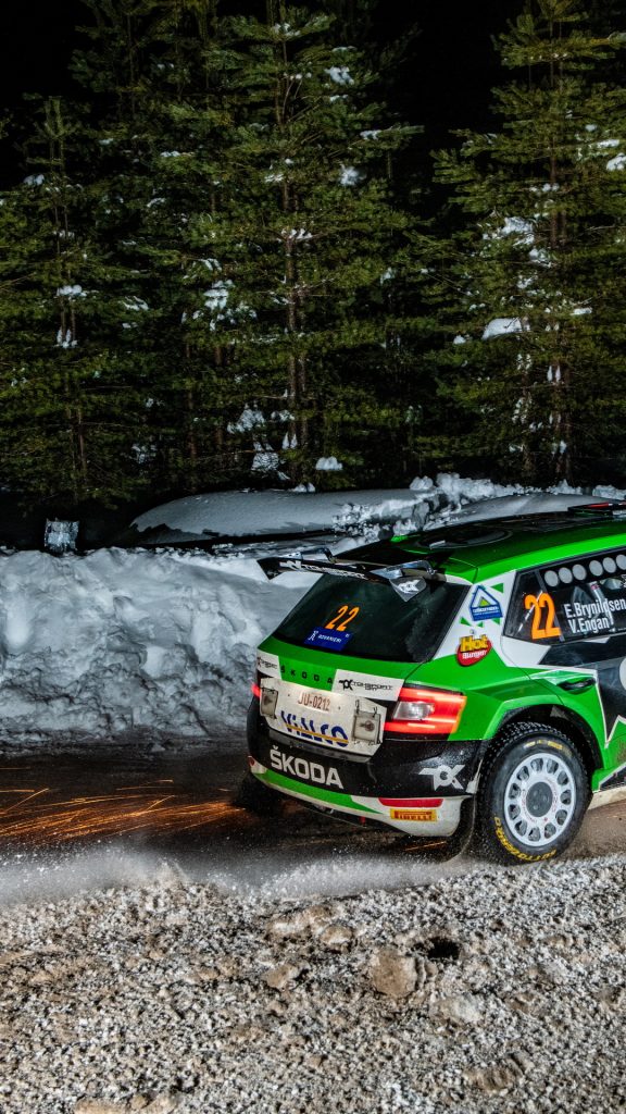 Download Arctic Rally Finland Wallpapers for Your Phone - Škoda Motorsport