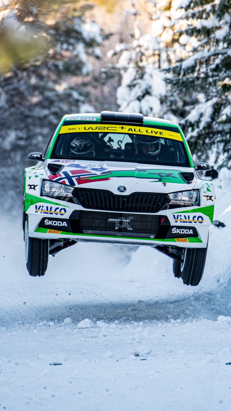Download Arctic Rally Finland Wallpapers for Your Phone - Škoda Motorsport