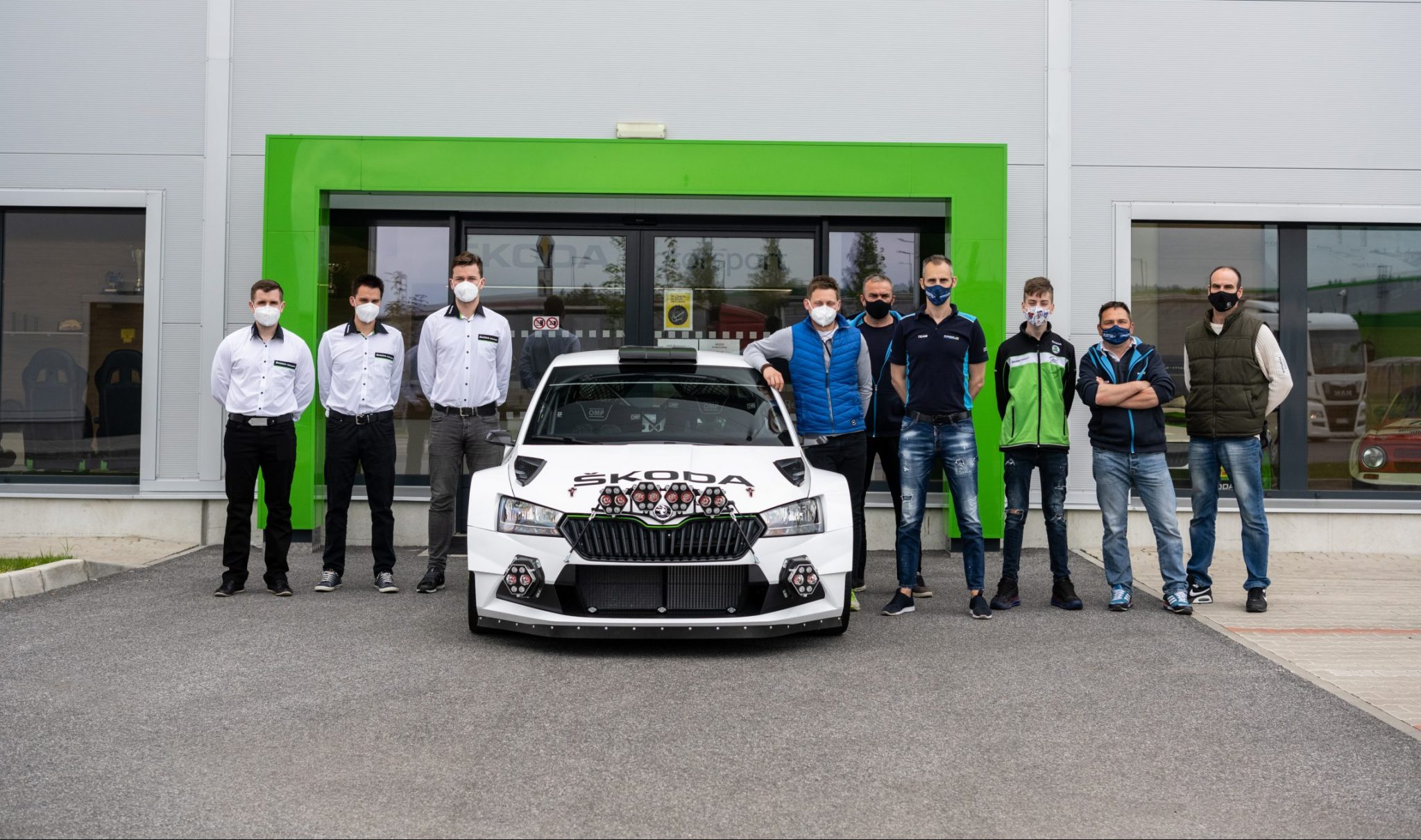 PHOTO: ŠKODA Customer Teams at the Cyprus Rally 2017 - ŠKODA Motorsport