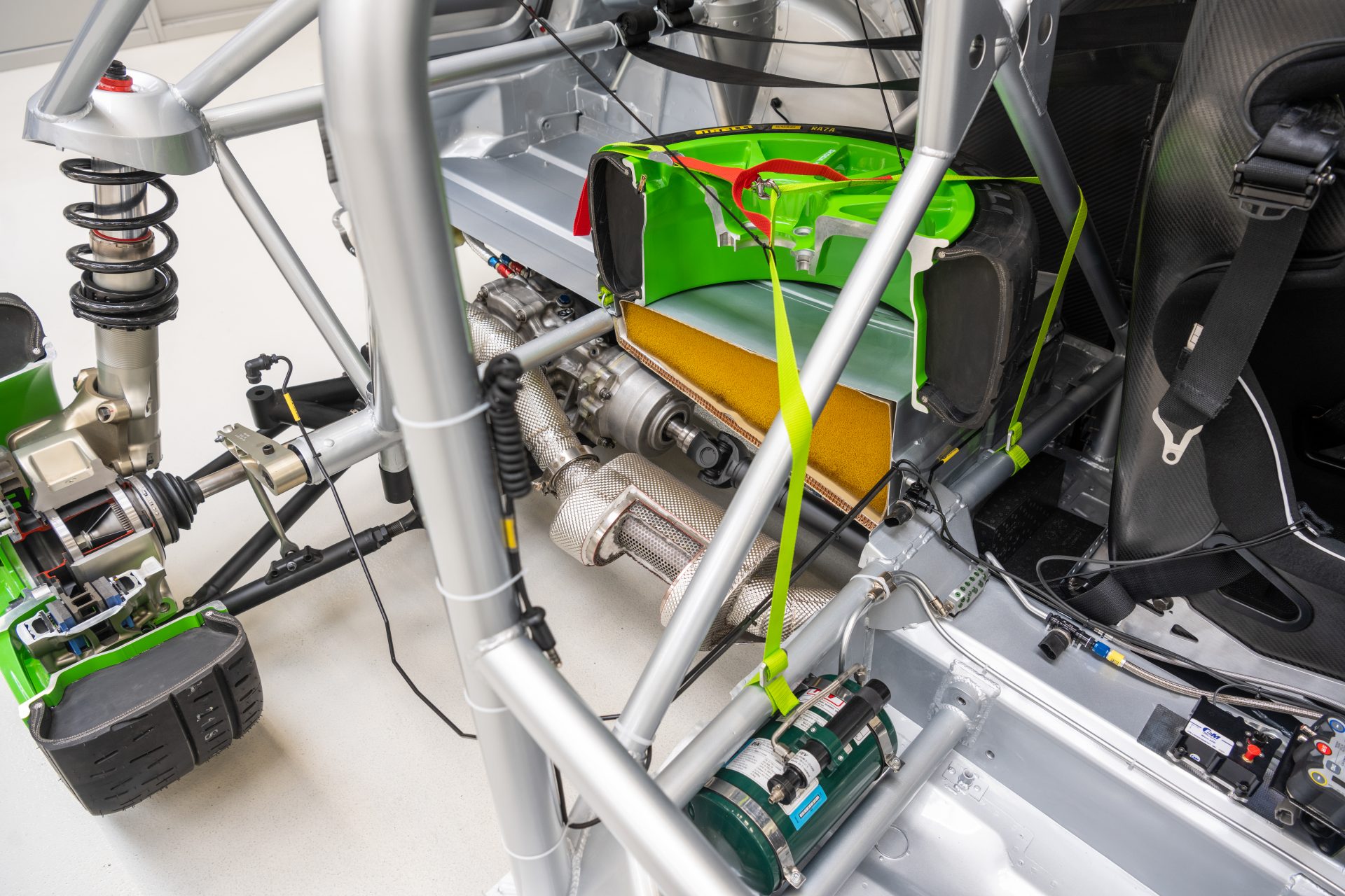 A look inside the race car - Škoda Motorsport