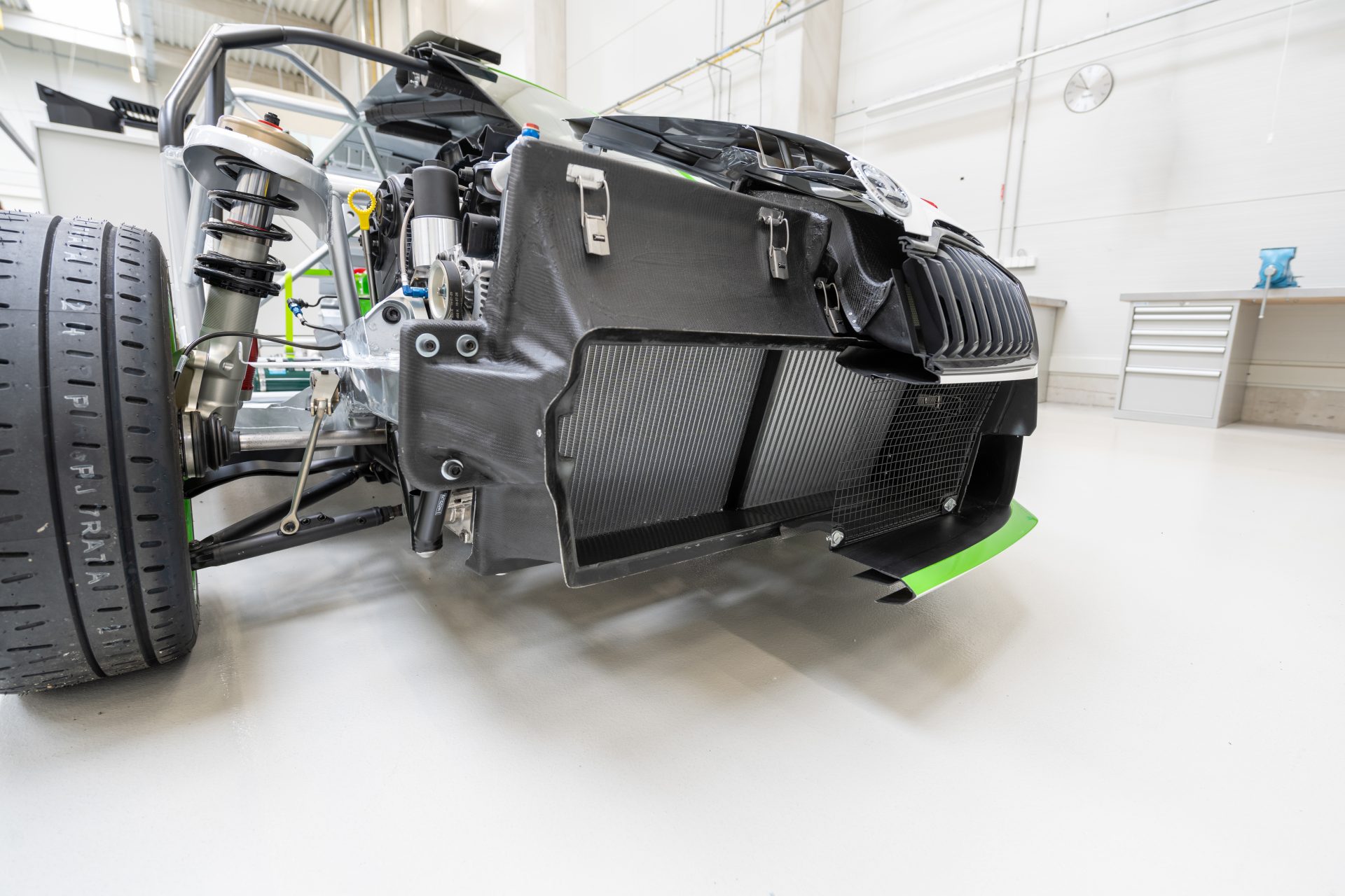 A look inside the race car - Škoda Motorsport