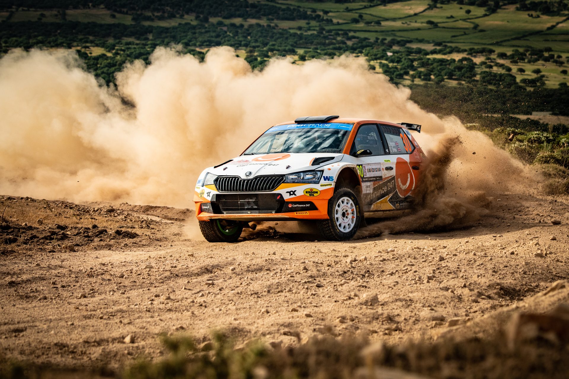 Gravel pearl of the Mediterranean - Škoda Motorsport