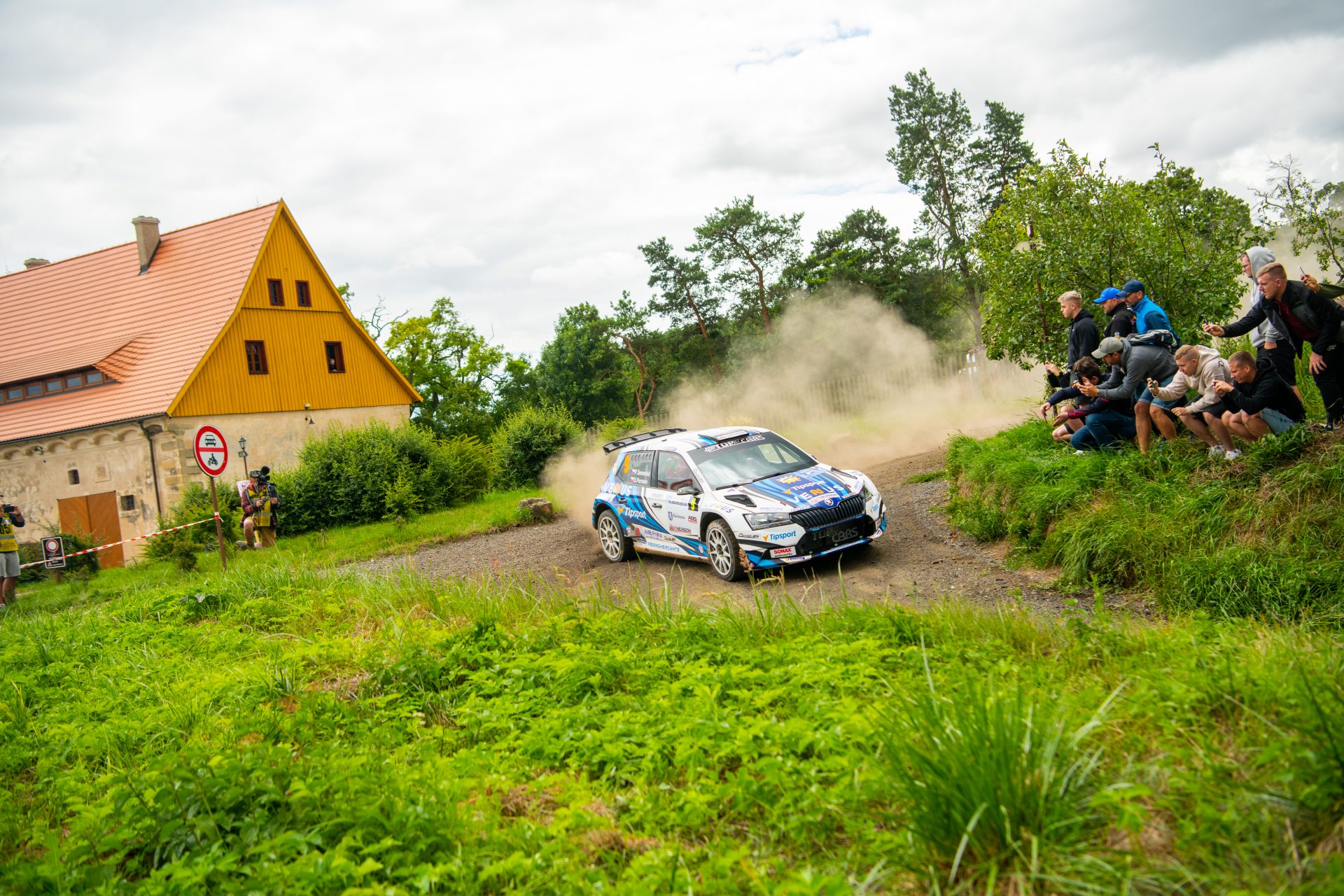 Thrilling race with three FABIA Rally2 cars on the podium | Bohemia ...