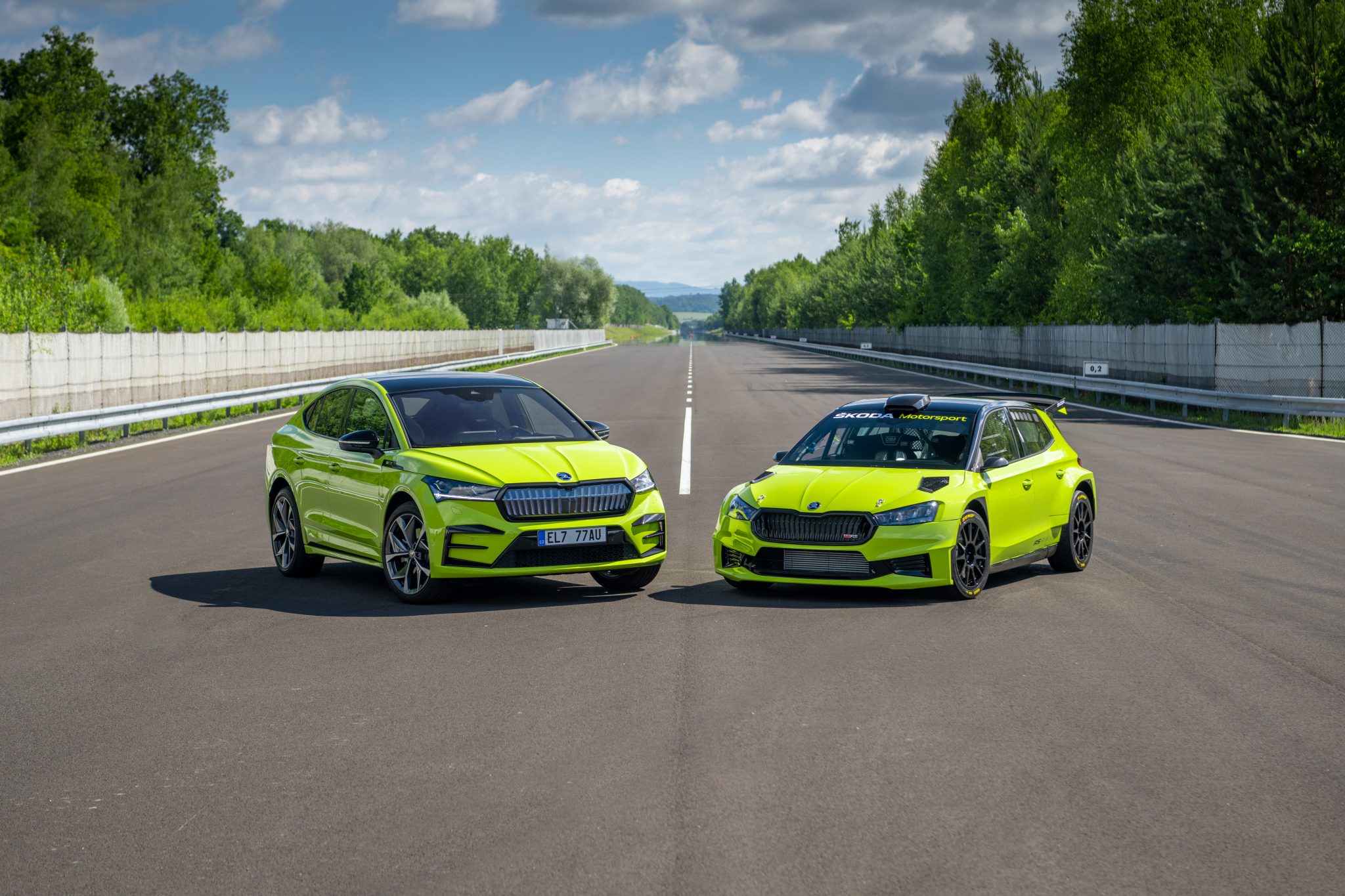 RS family: speed with rally roots - Škoda Motorsport