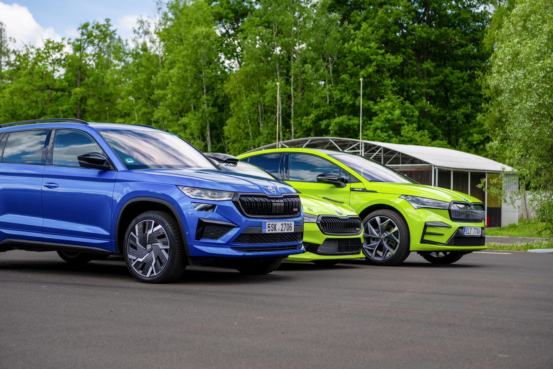 RS family: speed with rally roots - Škoda Motorsport