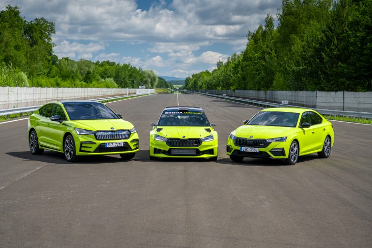 RS family: speed with rally roots - Škoda Motorsport