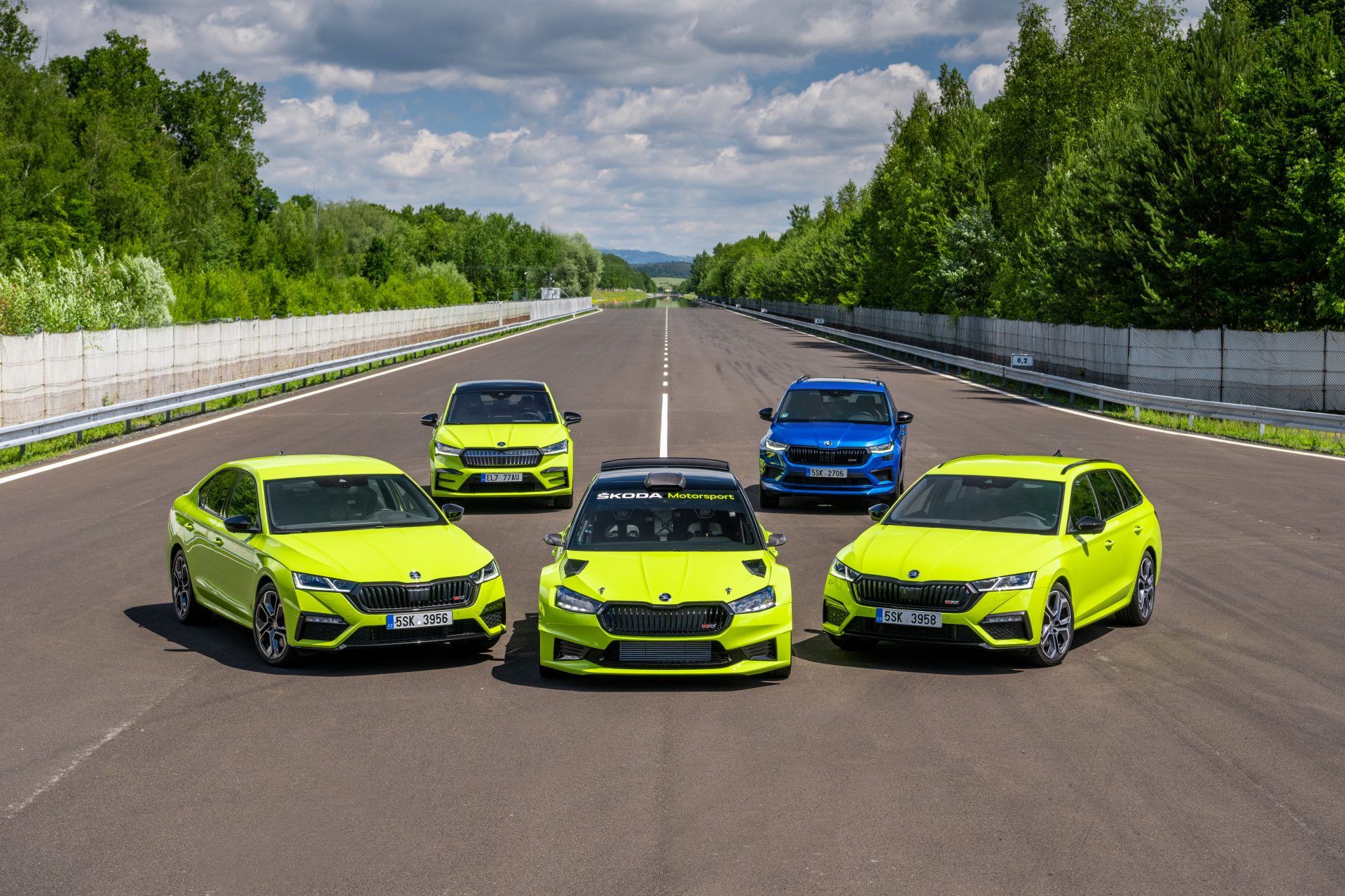 RS family: speed with rally roots - Škoda Motorsport