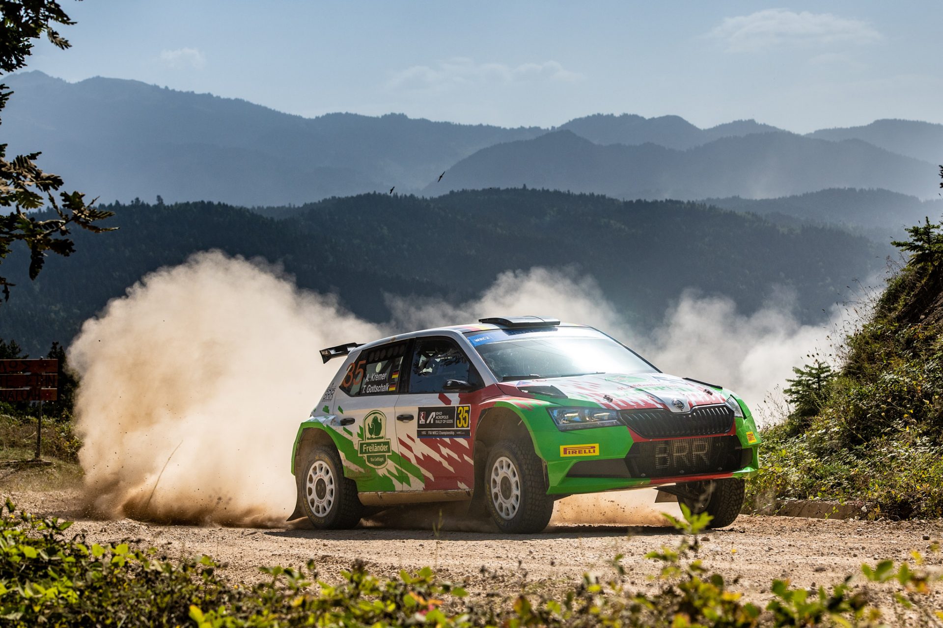 Rally of the Gods I Acropolis Rally Greece - Škoda Motorsport