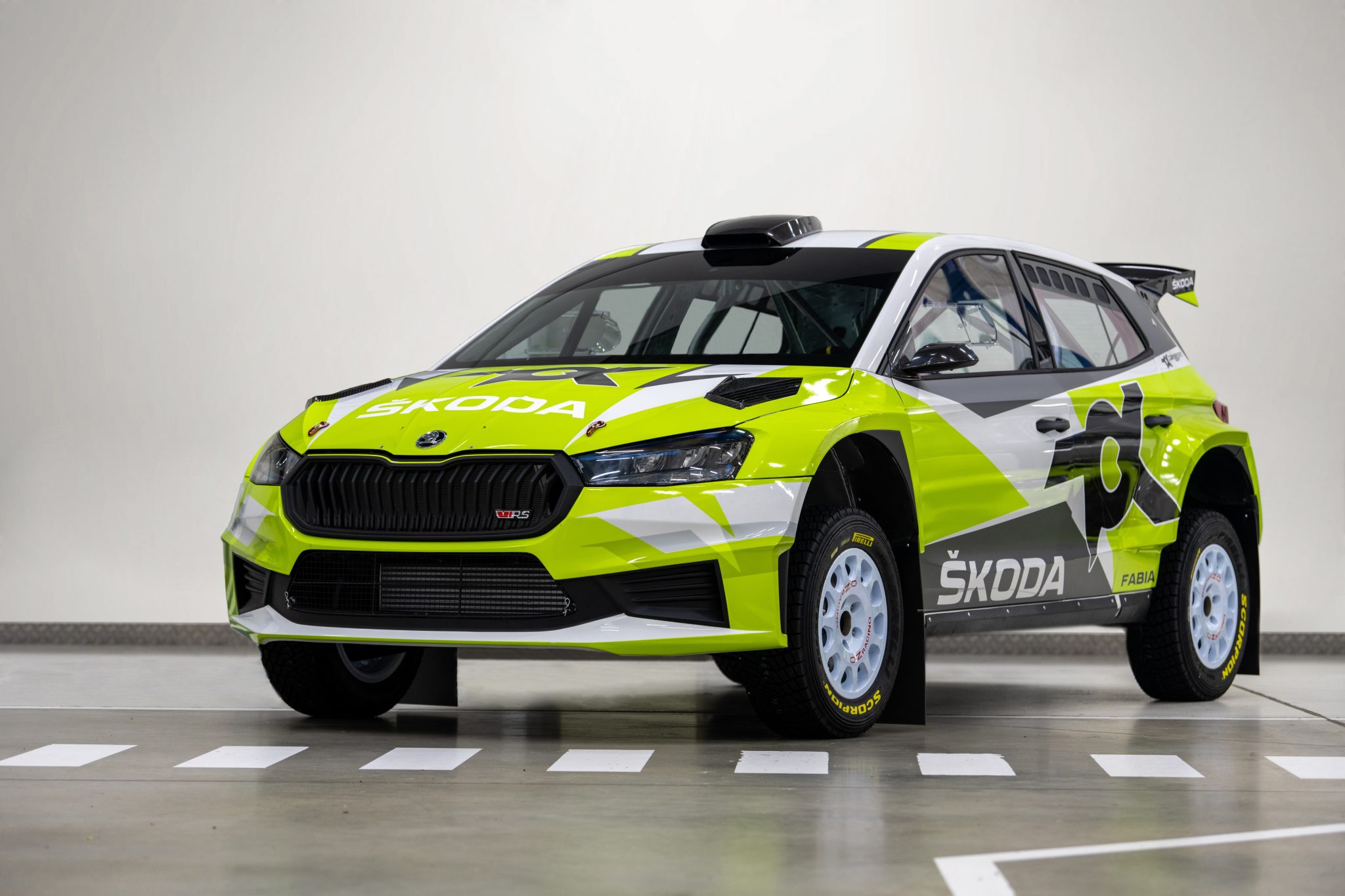 WRC2-Champion Andreas Mikkelsen debuts ŠKODA FABIA RS Rally2 at Lausitz ...