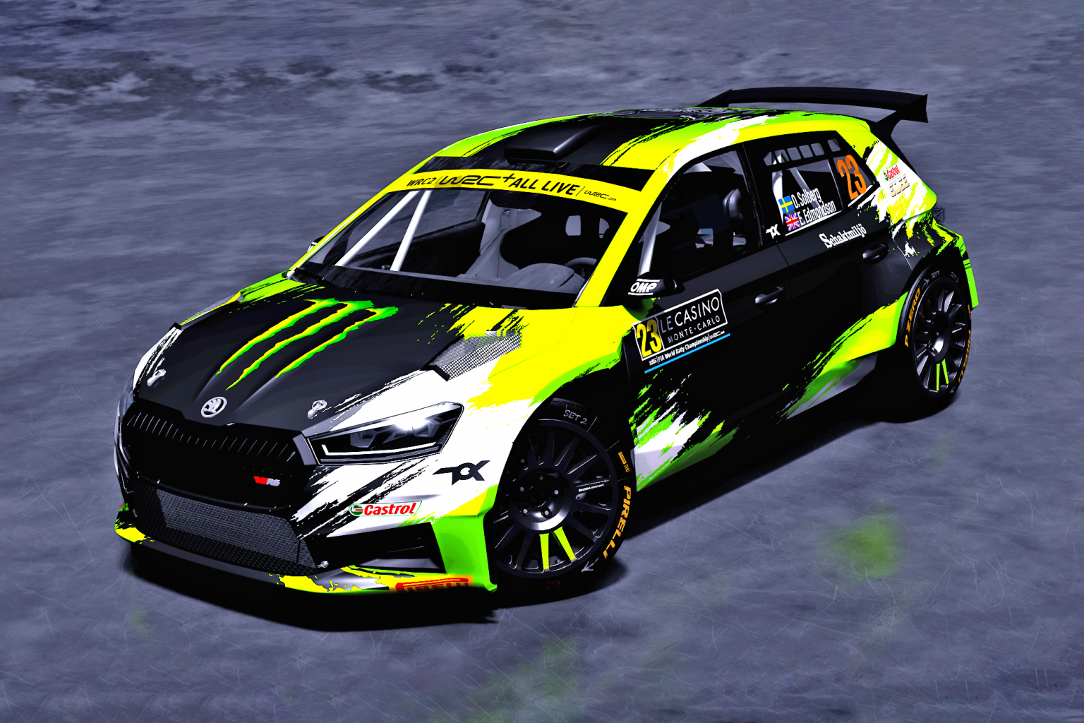 FIA World Rally Championship debut for Škoda Fabia RS Rally2 at Rallye ...