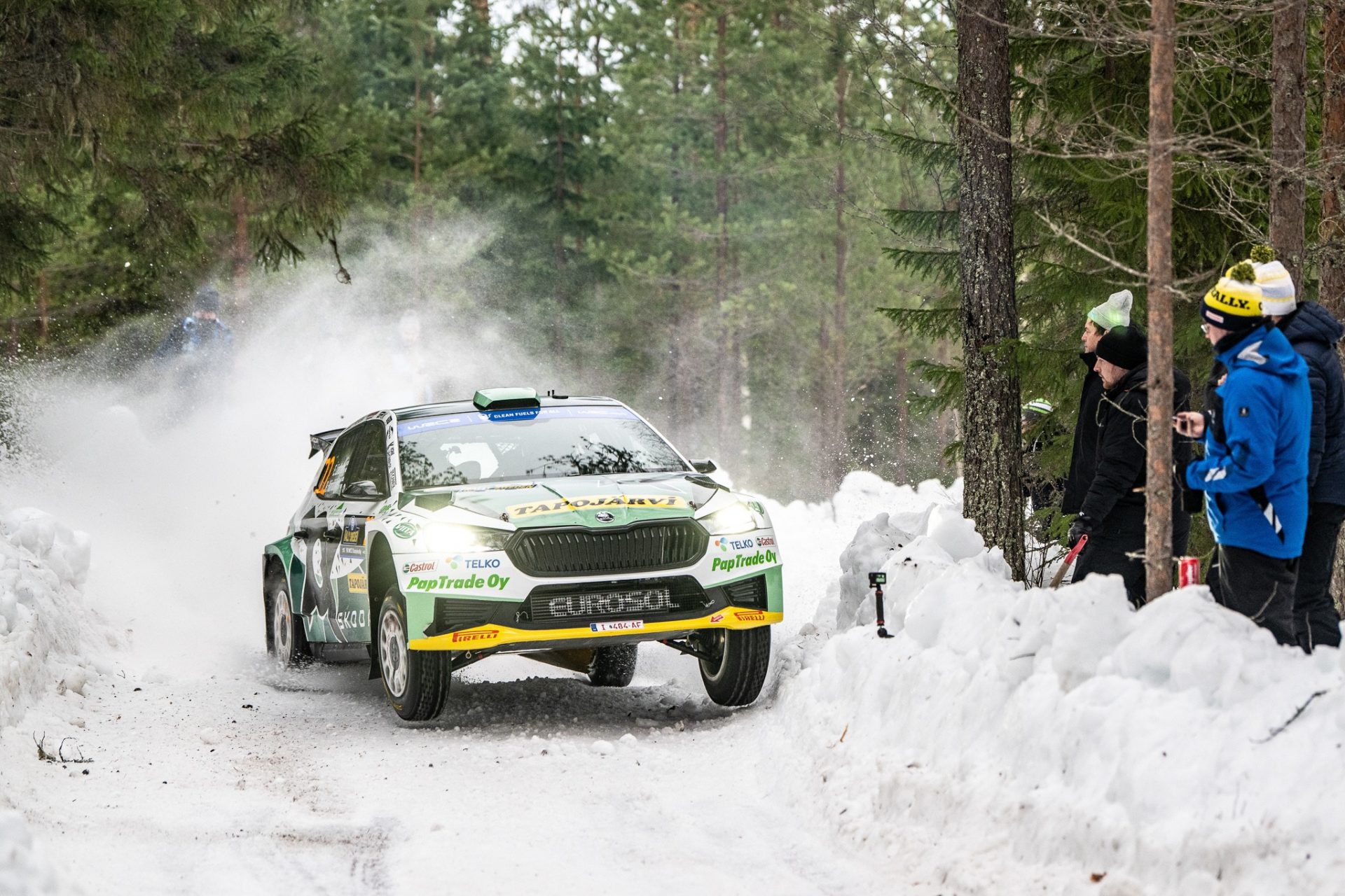 World's first Fabia RS Rally2 victory | Rally Sweden - Škoda Motorsport
