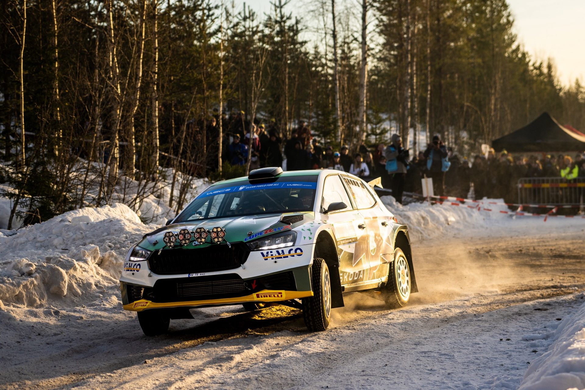 World's first Fabia RS Rally2 victory | Rally Sweden - Škoda Motorsport