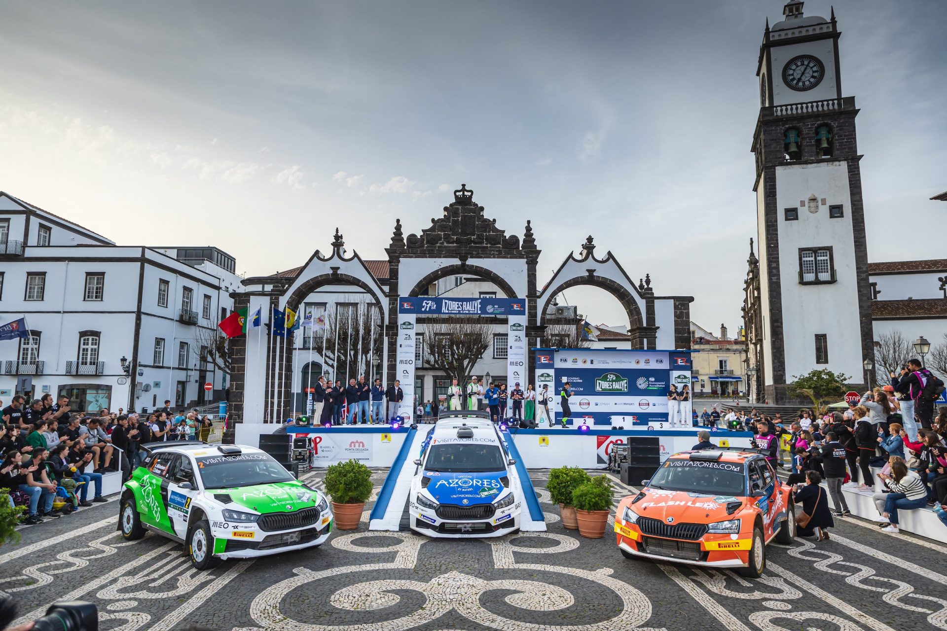 Rally Azores: Loeb's debut behind the wheel of Škoda - Škoda Motorsport