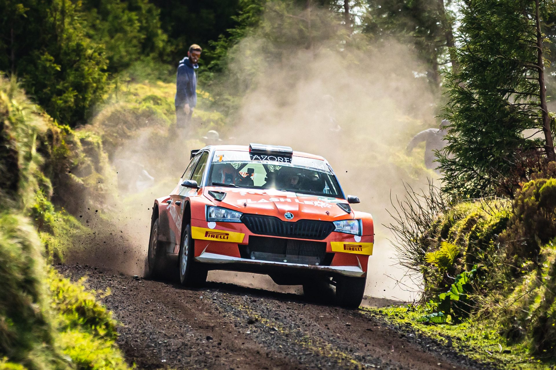 Rally Azores: Loeb's debut behind the wheel of Škoda - Škoda Motorsport