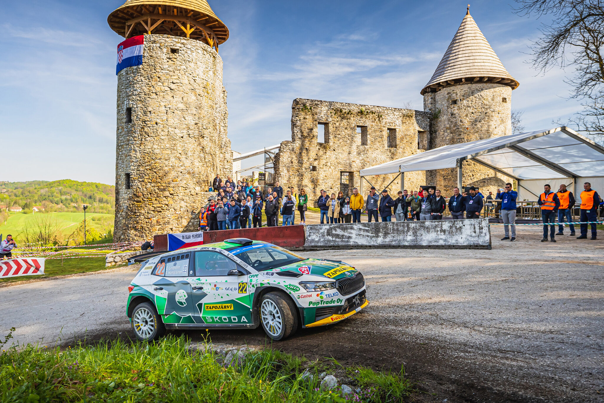 Rally Croatia: Seven Škoda Fabia finish inside top 10 of the WRC2 ...