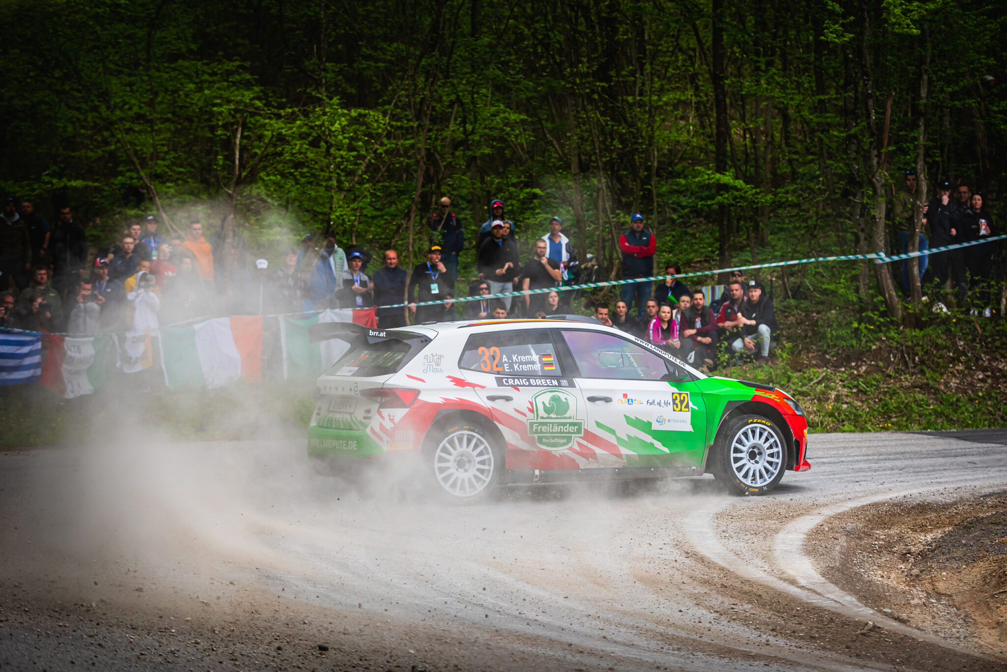 Rally Croatia: Seven Škoda Fabia finish inside top 10 of the WRC2 ...