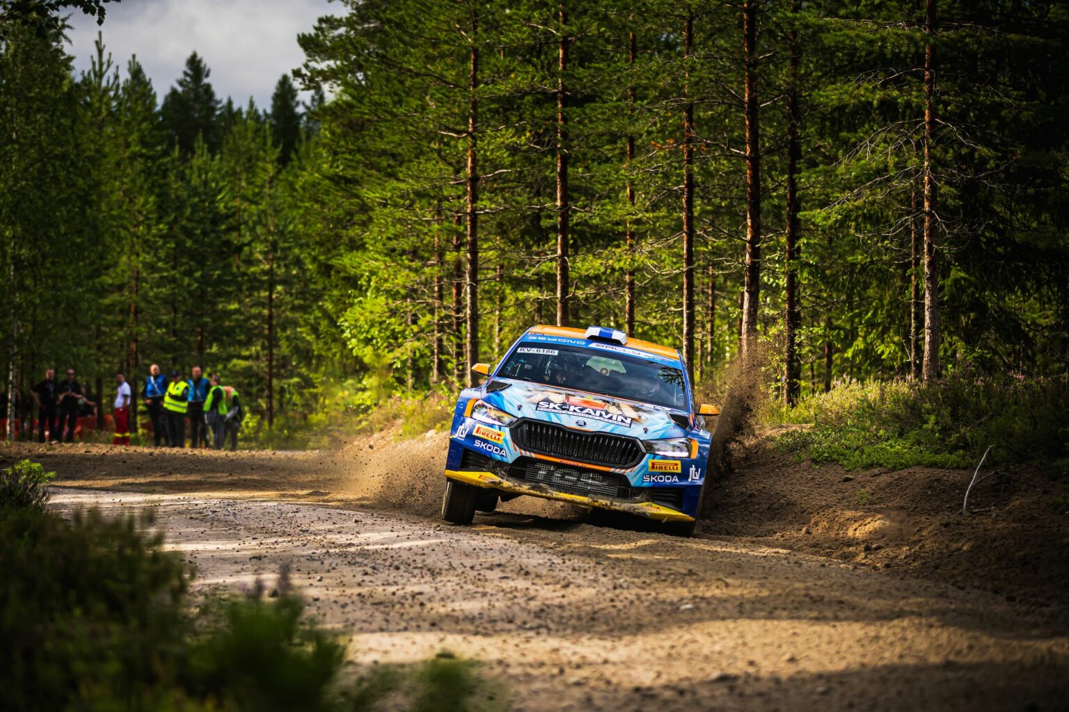 Tricky gravel rewards the patient | Rally Finland - Škoda Motorsport