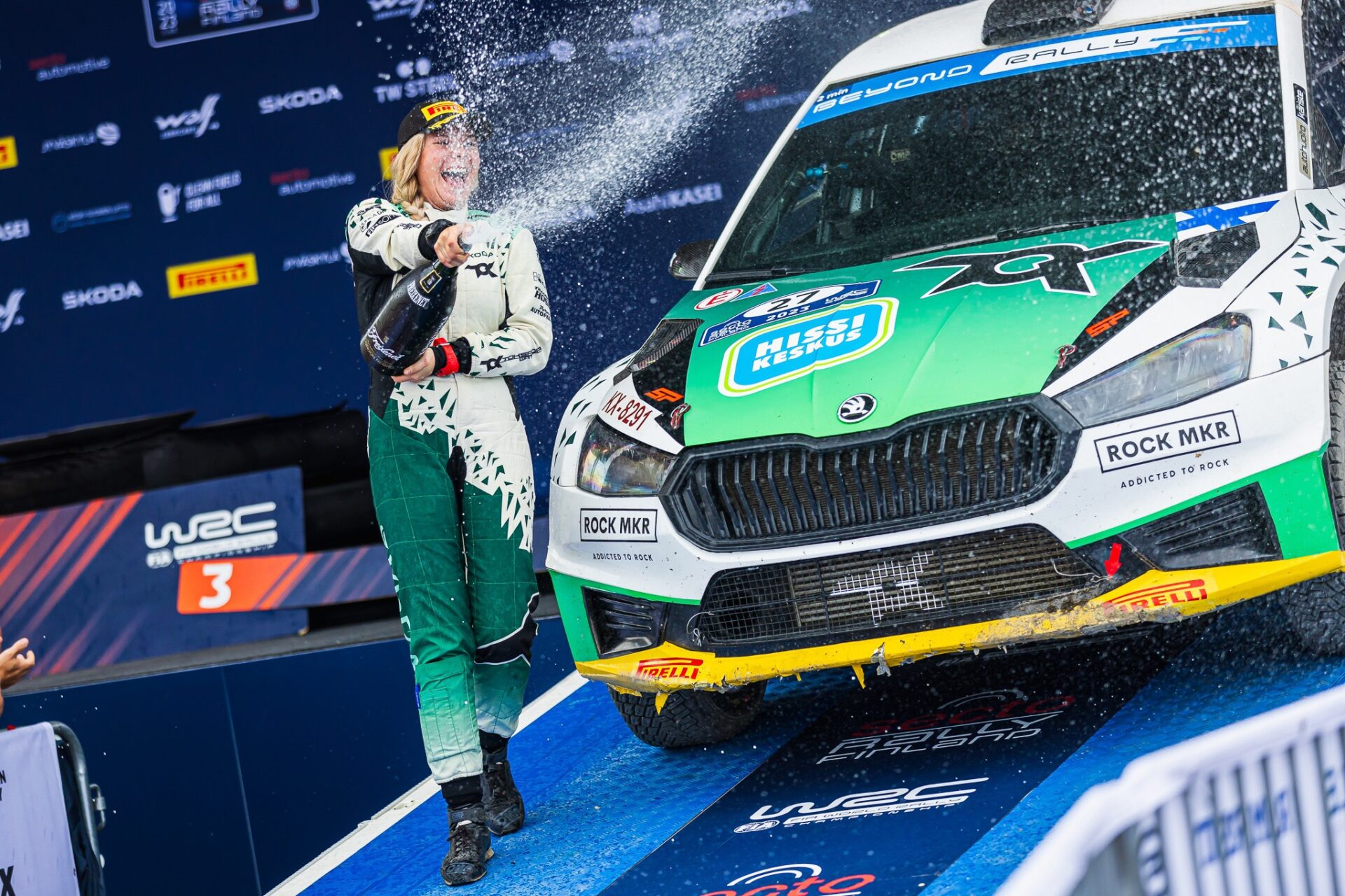 Female element: Enni Mälkönen | Co-driver - Škoda Motorsport