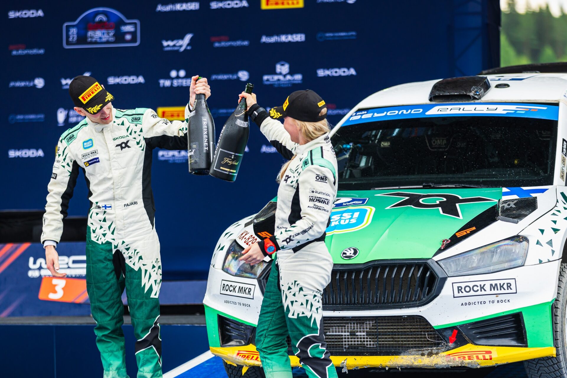Female element: Enni Mälkönen | Co-driver - Škoda Motorsport