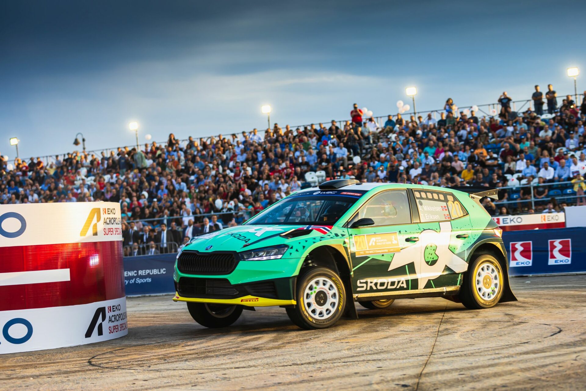 Central European Rally: Thrilling semi finale with two Škoda drivers ...