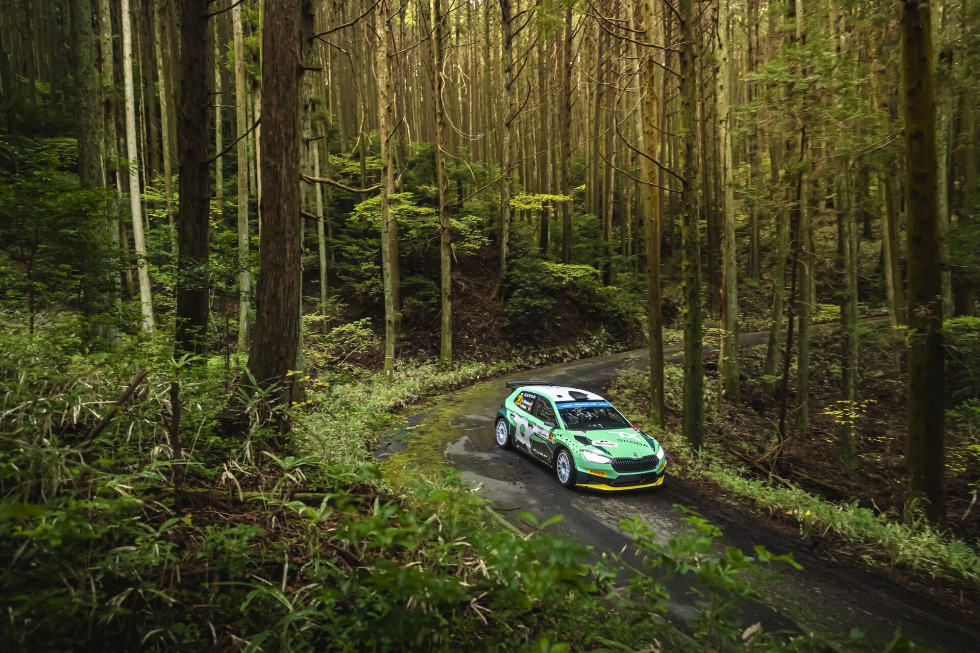 Double celebrations for Škoda | Rally Japan - Škoda Motorsport