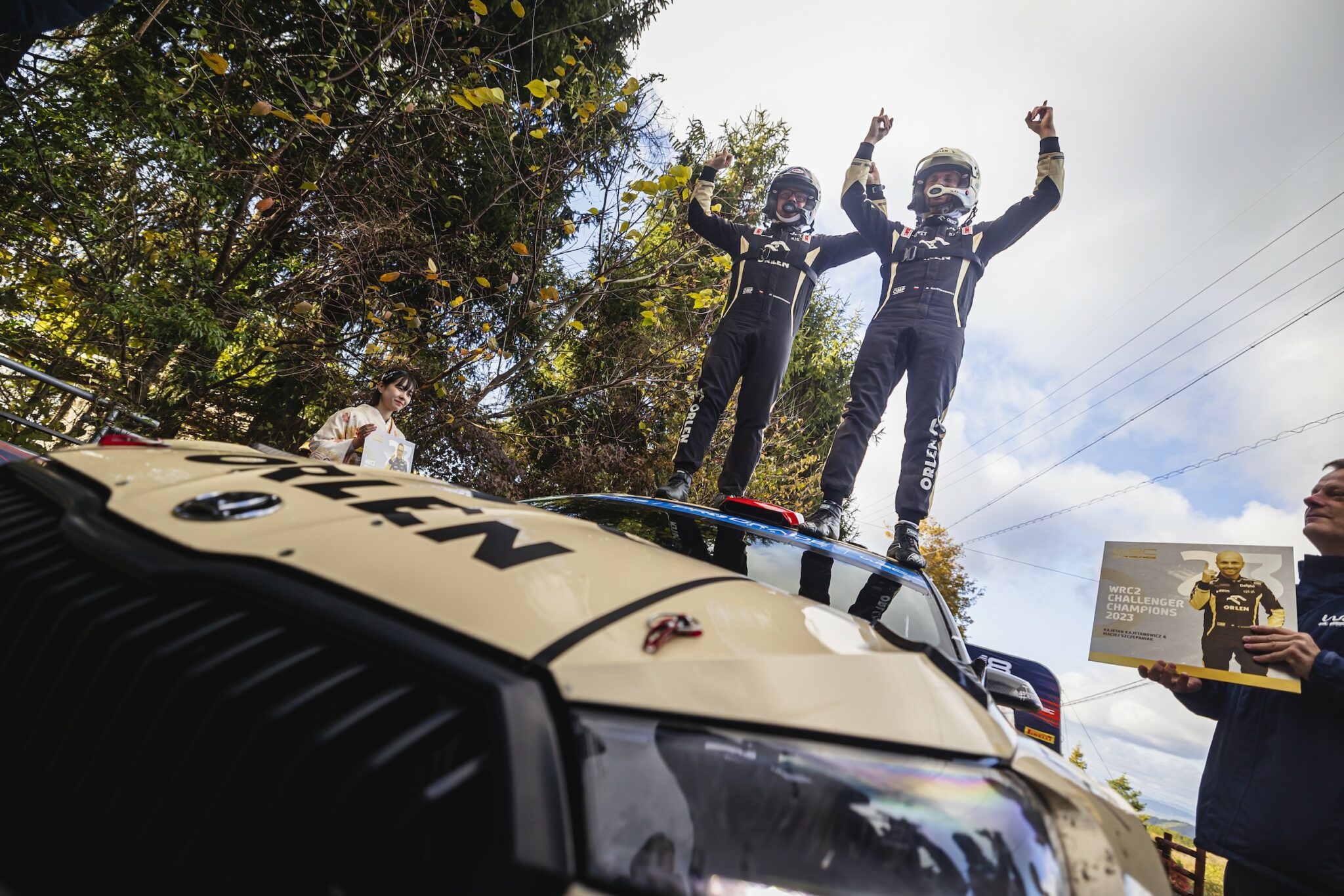 Double celebrations for Škoda | Rally Japan - Škoda Motorsport