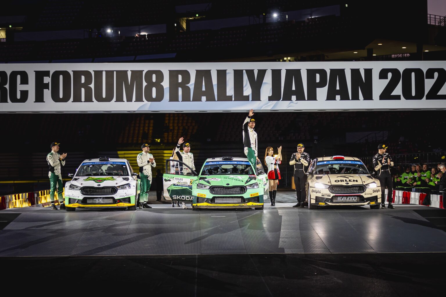 Double celebrations for Škoda | Rally Japan - Škoda Motorsport