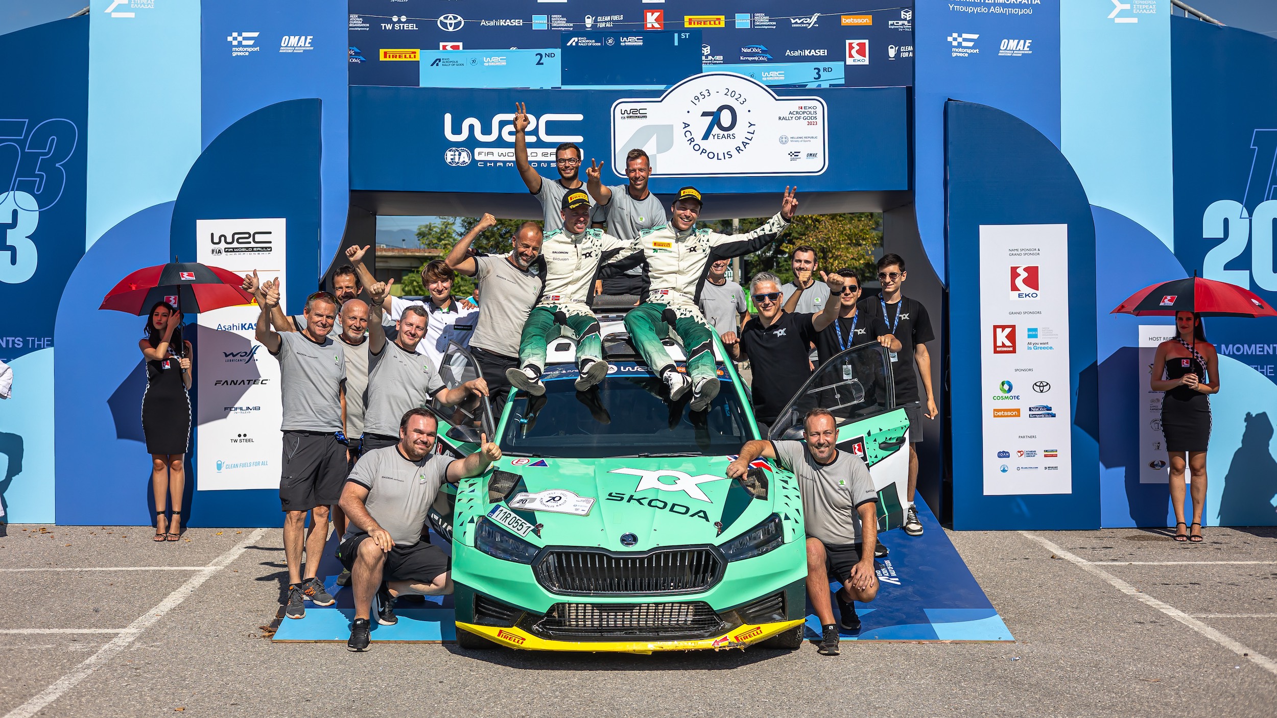 Top 5 moments of the 2023 season - Škoda Motorsport