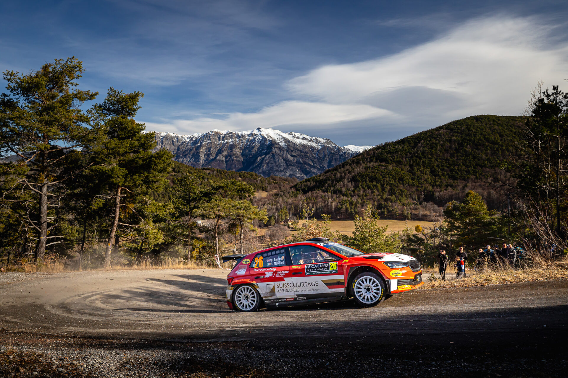 An incredible pursuit drive | Rallye Monte-Carlo - Škoda Motorsport