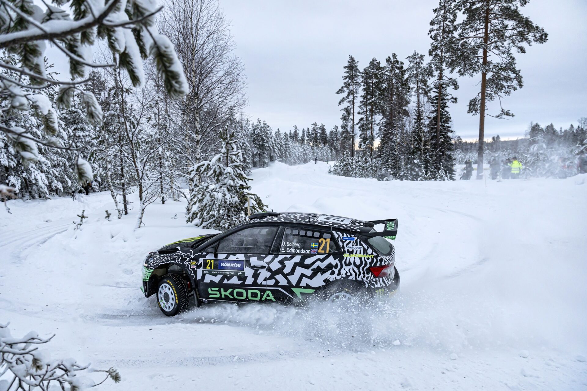 A decisive step towards the dream goal | Rally Sweden - Škoda Motorsport