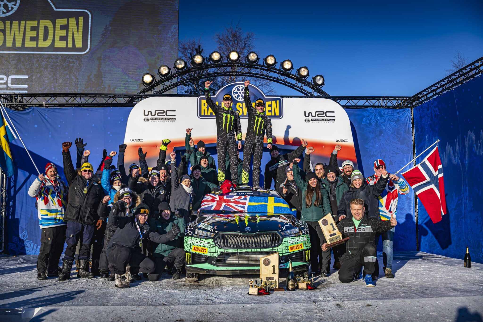 A decisive step towards the dream goal | Rally Sweden - Škoda Motorsport