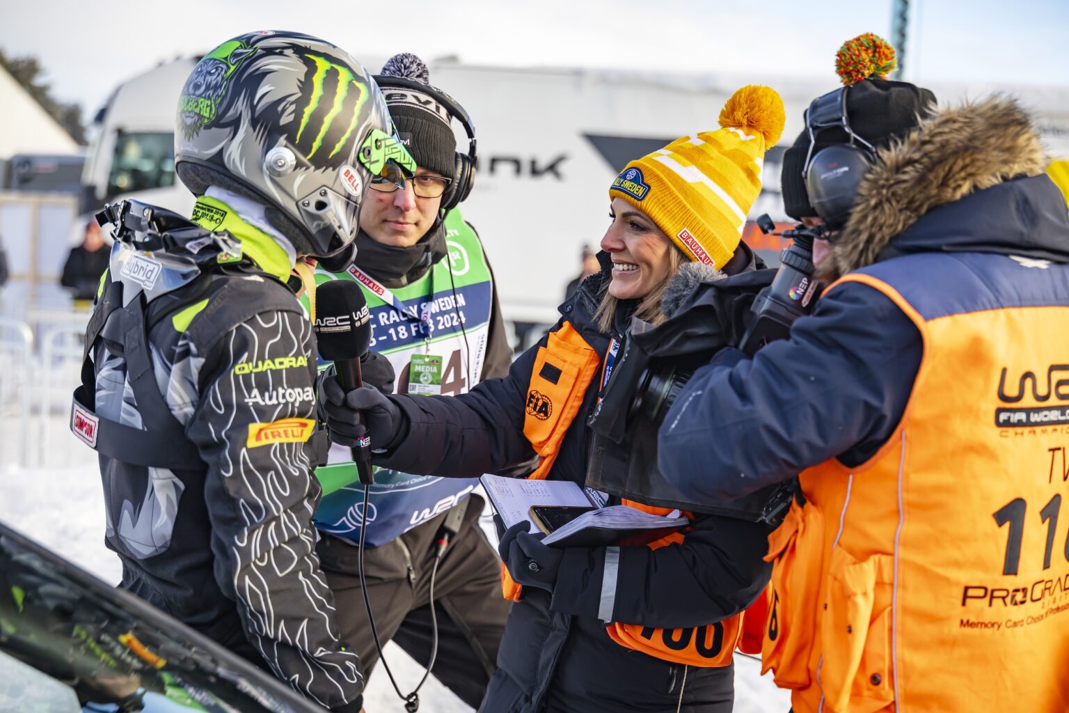 Female Element: Molly Pettit | WRC Reporter - Škoda Motorsport