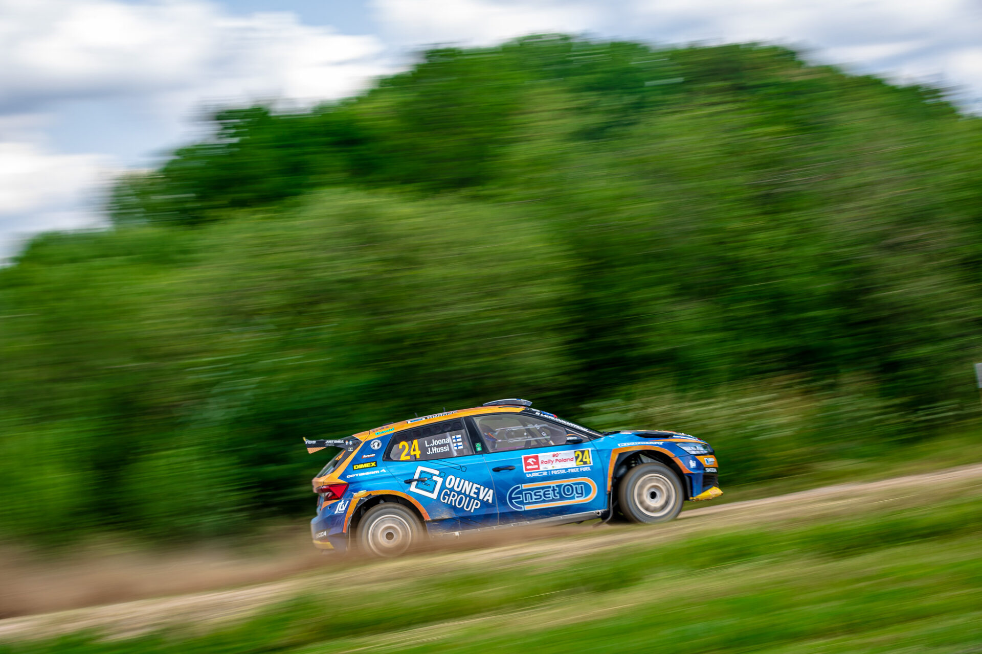 Pursuit drive | Rally Poland - Škoda Motorsport