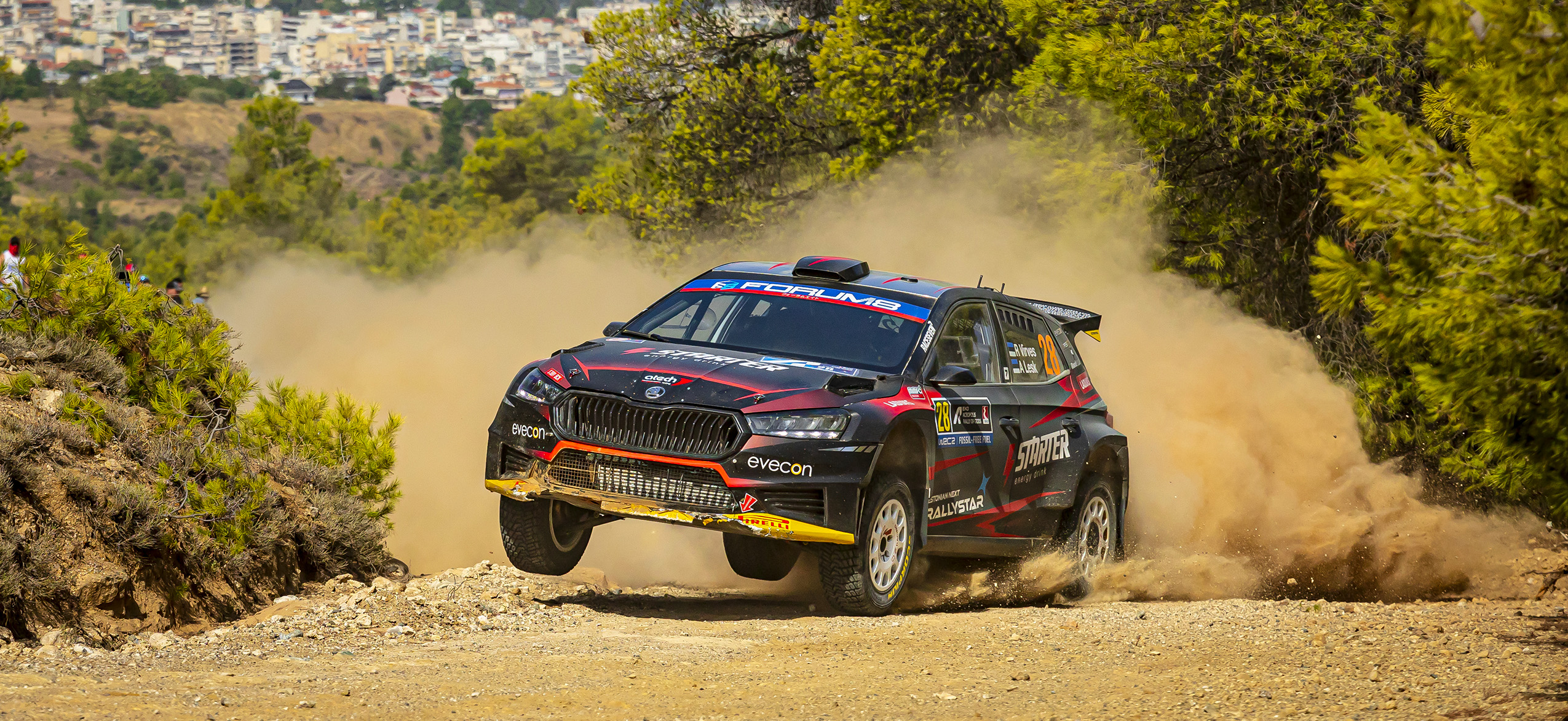 A rare coincidence of resulting times | Rally Acropolis Greece - Škoda ...