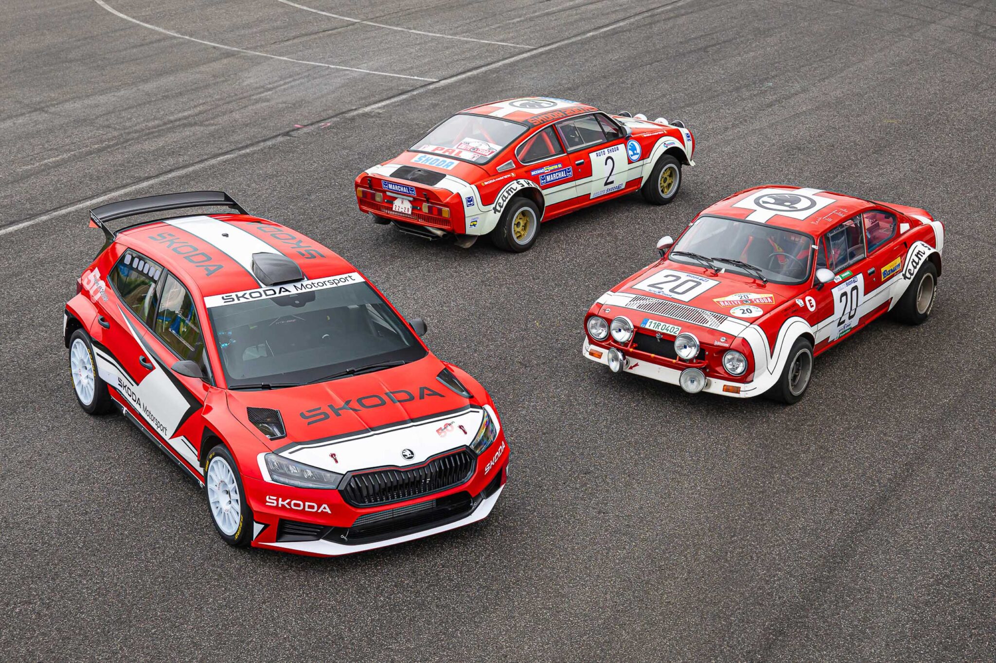 50 years of legend. Škoda 200 RS celebrates - Škoda Motorsport