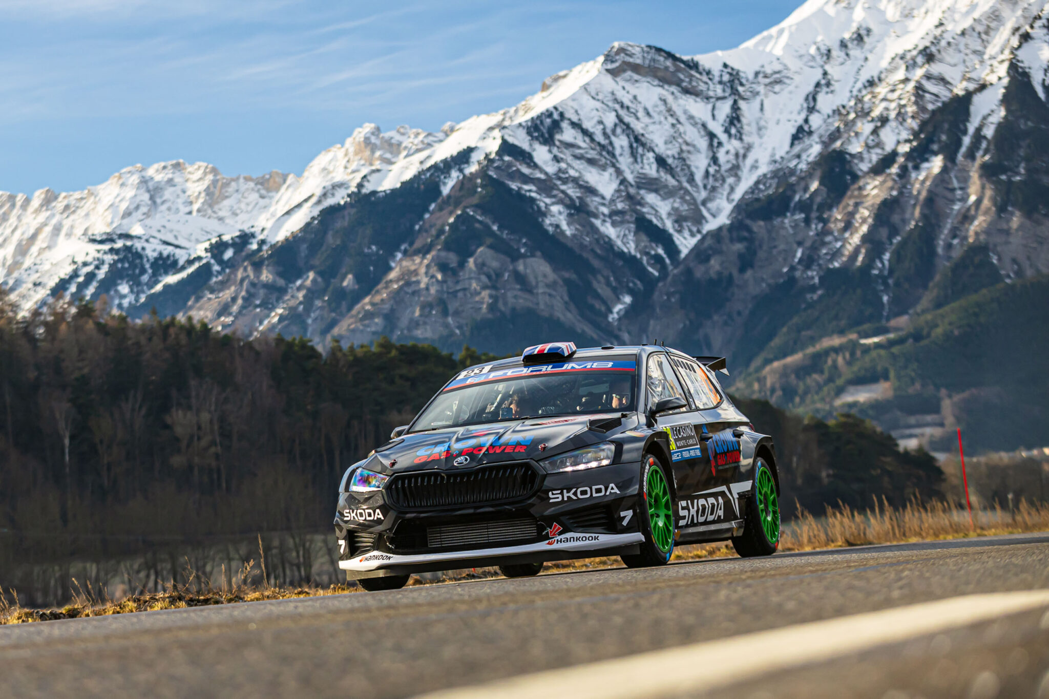 Podium in RC2 | Rally Monte Carlo - Škoda Motorsport