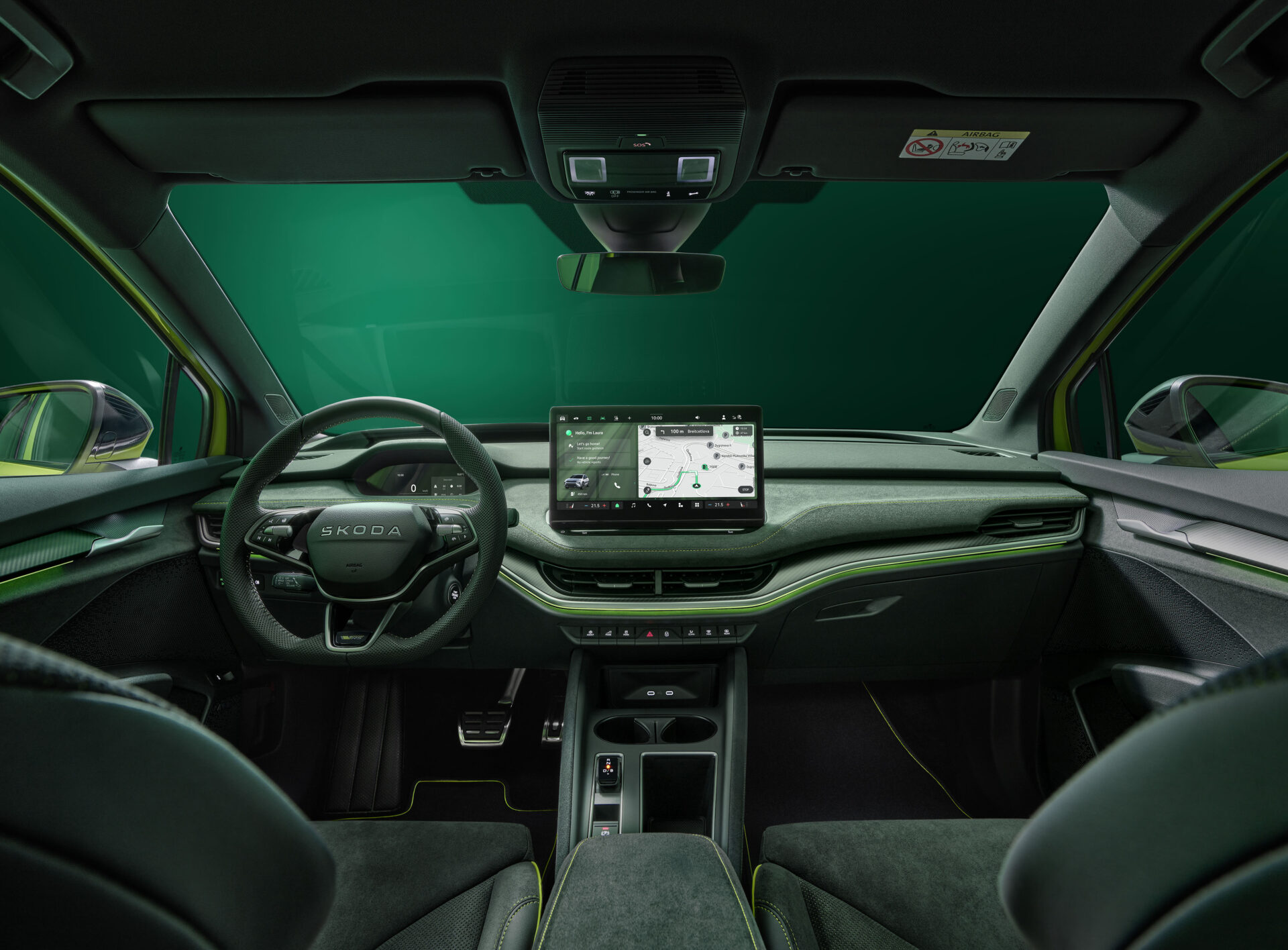 Stylish, fast, electric. The Škoda Elroq RS is here - Škoda Motorsport